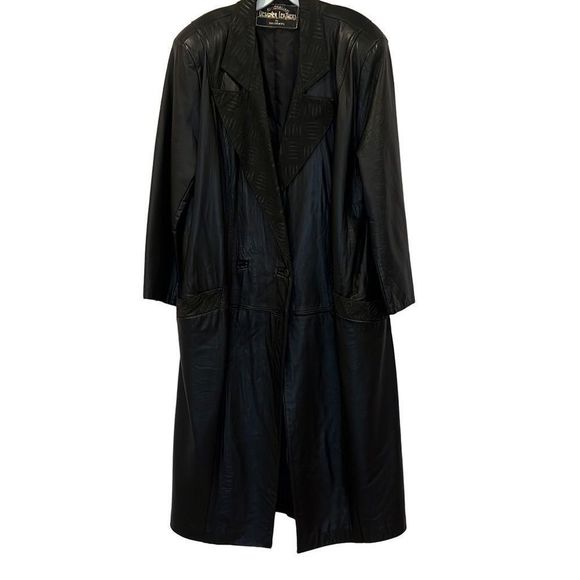 Down Under Imports | Jackets & Coats | Full Length Lea Coat Australian ...